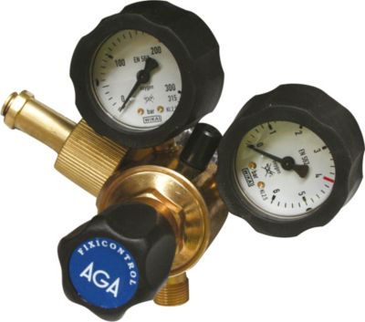 AGA Fixicontrol oxygen Regulator, 0-4 bar, HT (Håndtilspænding ...