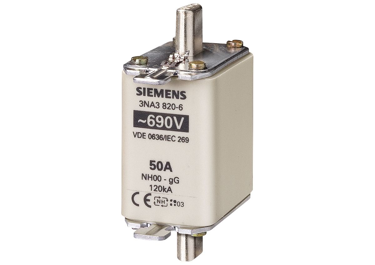 NH Sikring NH00 100A Un AC: 690V, Un DC: 250V - Brødrene Dahl