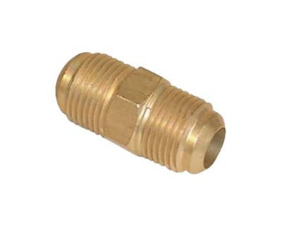 Altech union lige 1/4'' Han/Han gevind, Messing - Brødrene Dahl