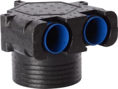 Altech EPP FLX boks 75-2-125 Loft/væg ventil ø125 med 2 studse ...