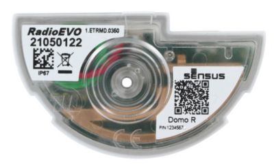 Sensus Domo R fjernaflæsningsmodul med trådløs Wm-Bus forbindelse. For ...