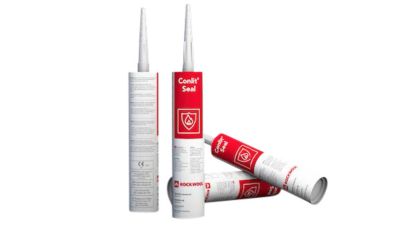 FIREPRO fugemasse acoustic intumescent sealant Conlit seal 800. Hvid ...