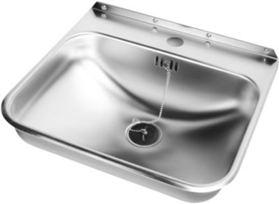 Purus håndvask 430x385mm. Rustfrit stål - Brødrene Dahl
