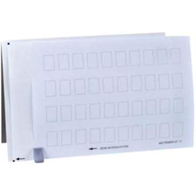 Harmony A4 skilteark med 40 stk skilte i 18x27 mm til ZBZ33 eller ZBZ35 ...