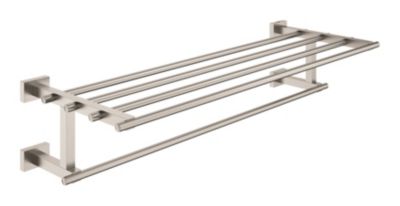 GROHE Essentials Cube håndklædehylde 600x210mm med håndklædestang ...