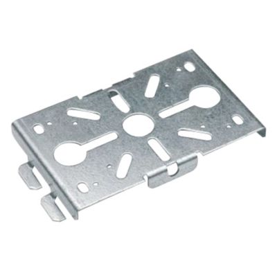 Wibe 100x182 mm Zinc+ Dåseplade til gitterbakke, Stål, Zink+, C4 ...